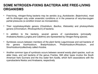 Biological Nitrogen Fixation, NODULE FORMATION, NITROGENASE.ppt