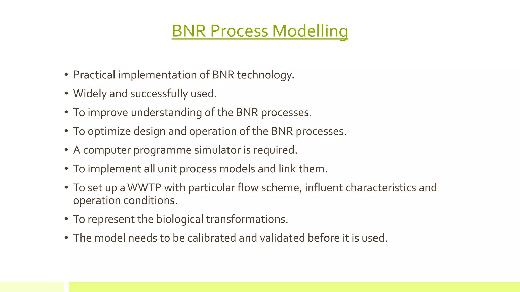 Biological Nutrient Removal (BNR) | PDF
