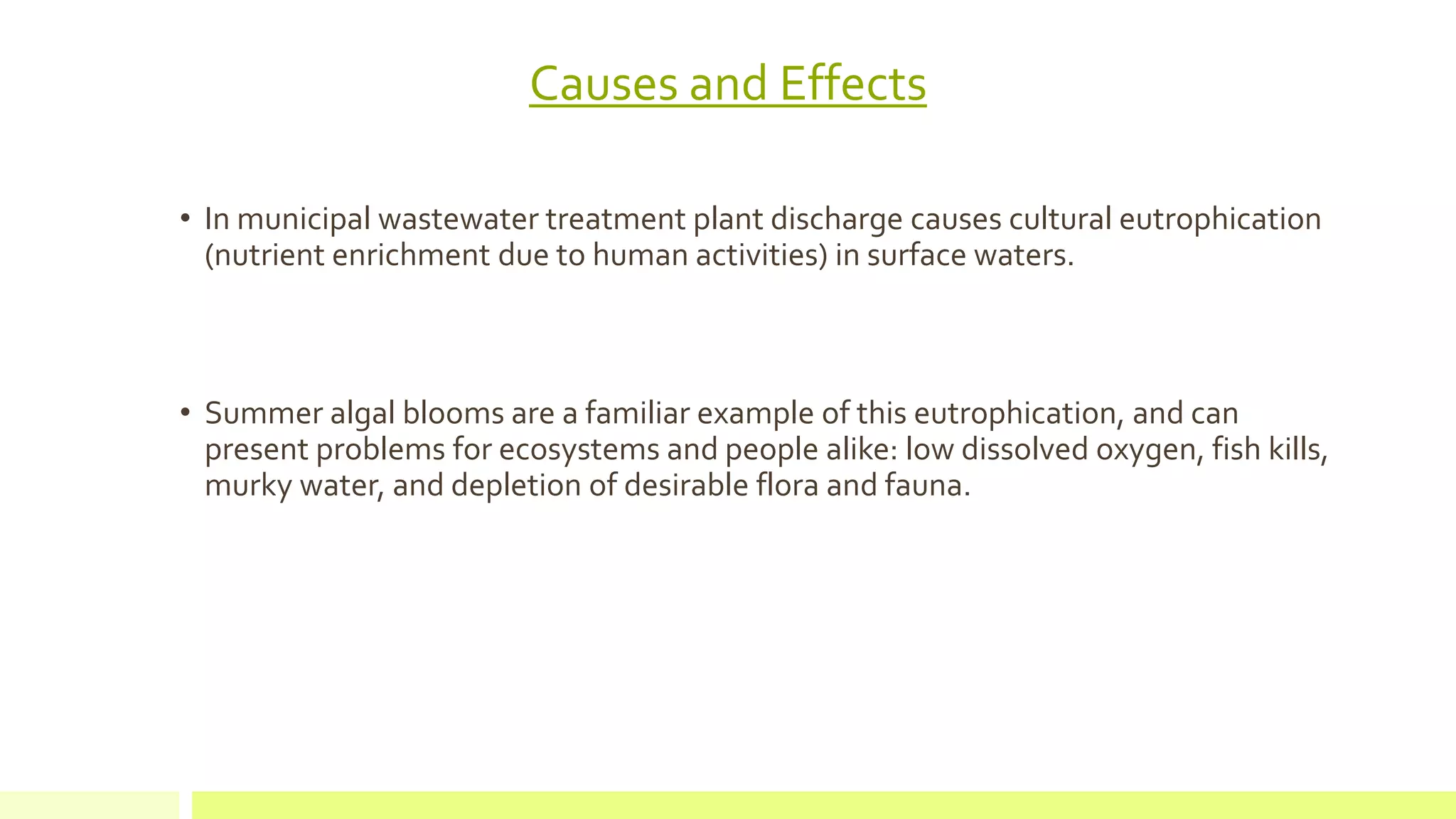 Biological Nutrient Removal (BNR) | PDF