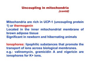 Biological oxidation | PPTX