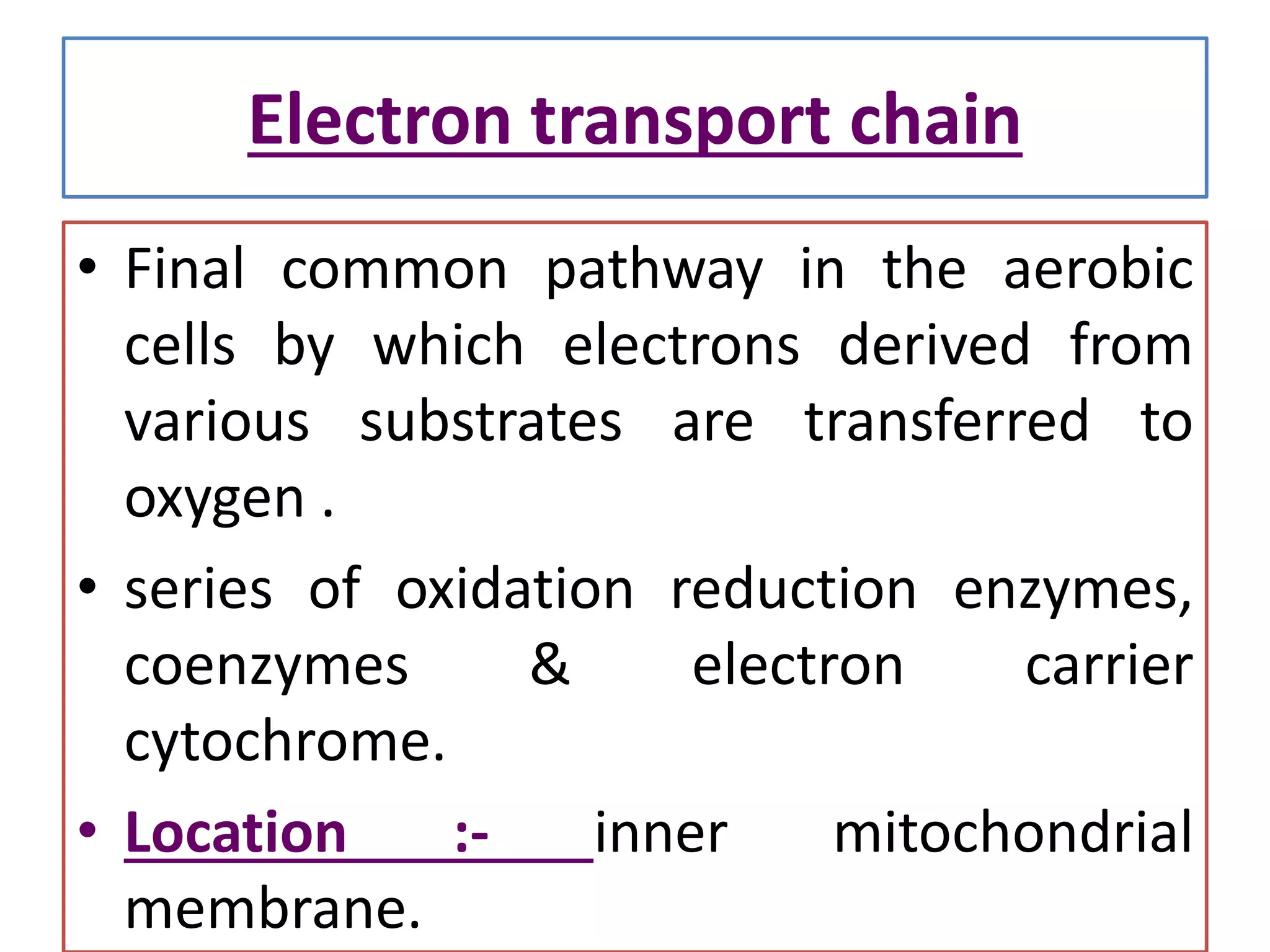 Biological oxidation | PPTX