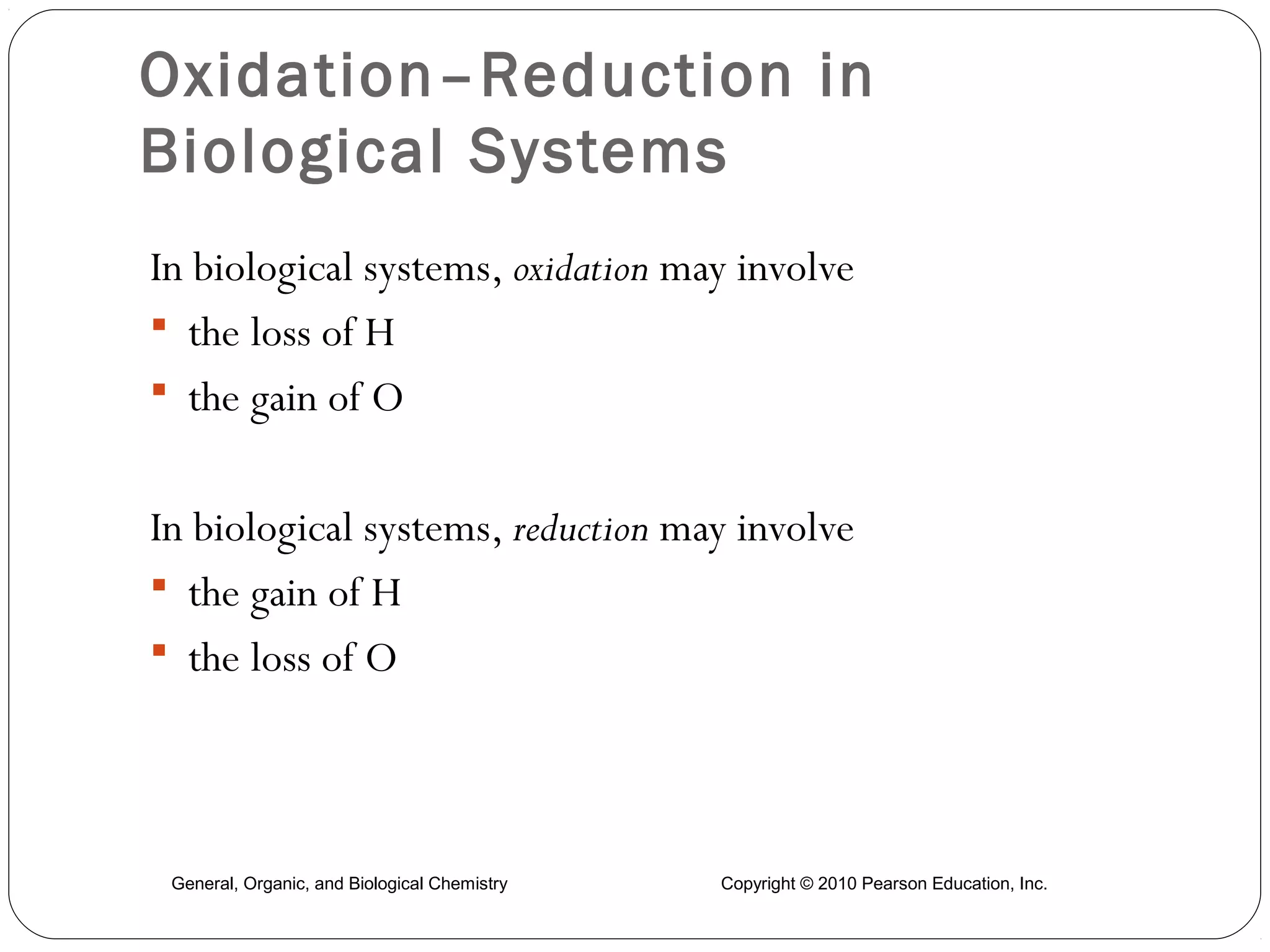 Biological oxidation -4 | PPT