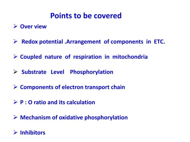 Biological oxidation i | PPTX | Chemistry | Science