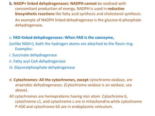 Biological oxidation L2 | PPT