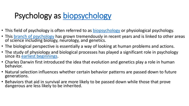 Biological perspective | PPTX | Brain and Nervous System Disorders ...