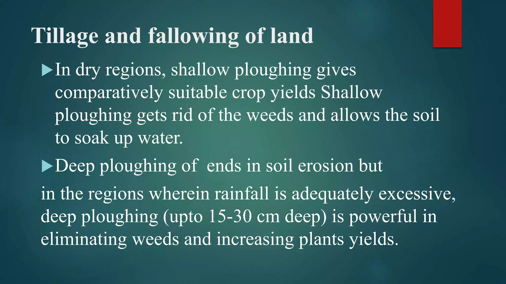 Biological practices to conserve soil | PPT