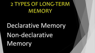 Biological process of memory | PPT