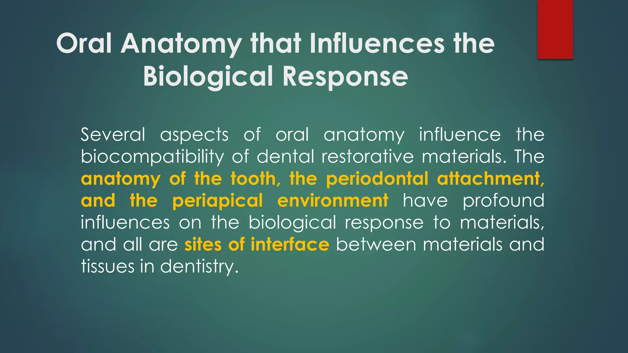 Biological properities and biocompatibility of dental materials | PDF