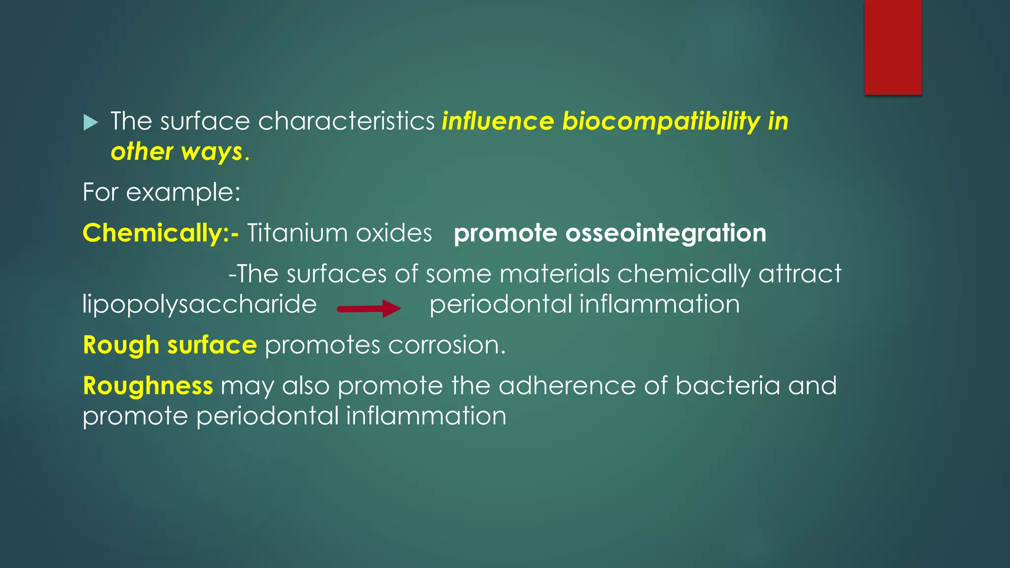 Biological properities and biocompatibility of dental materials | PDF