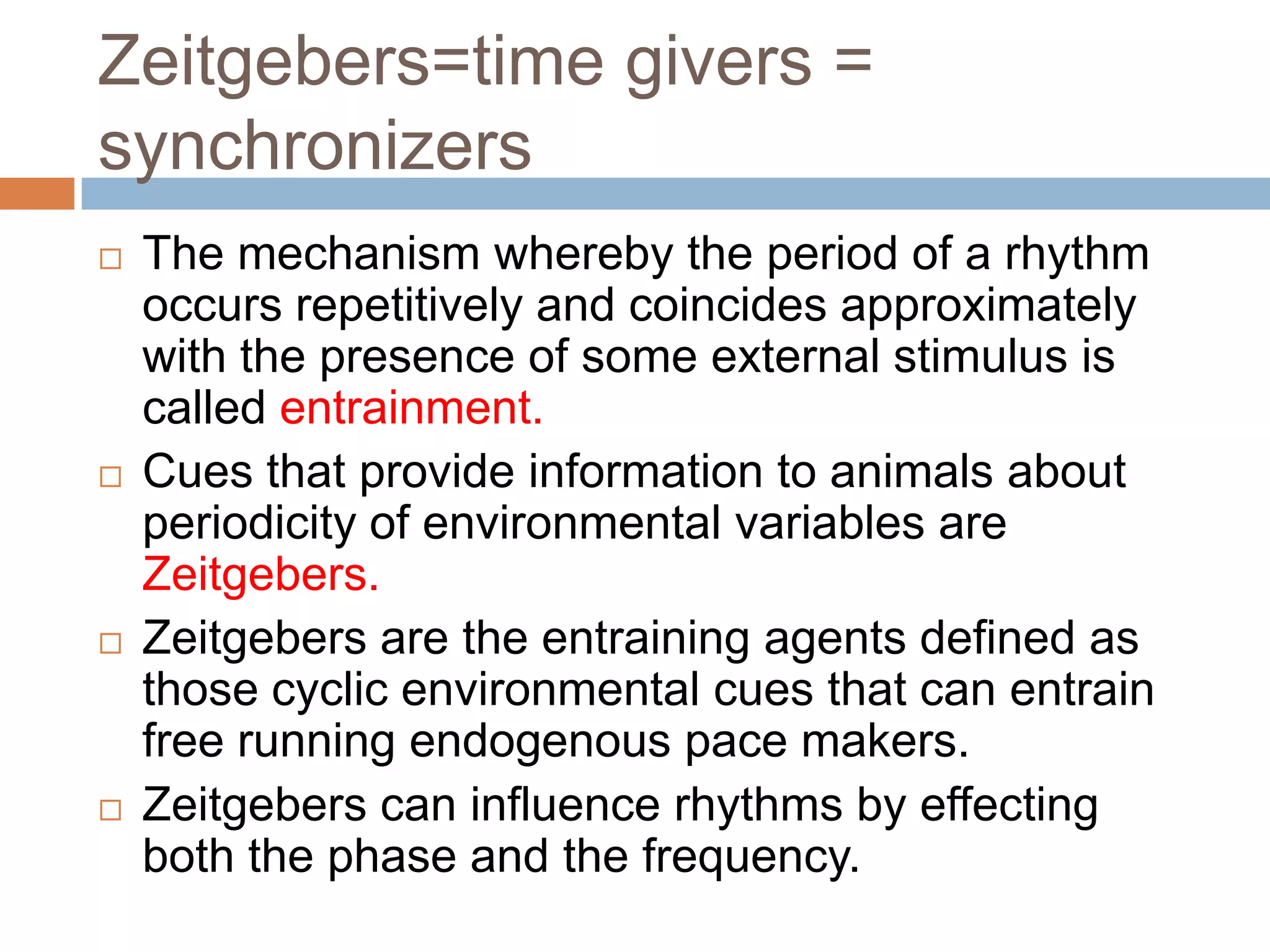 Biological rhythms | PPTX