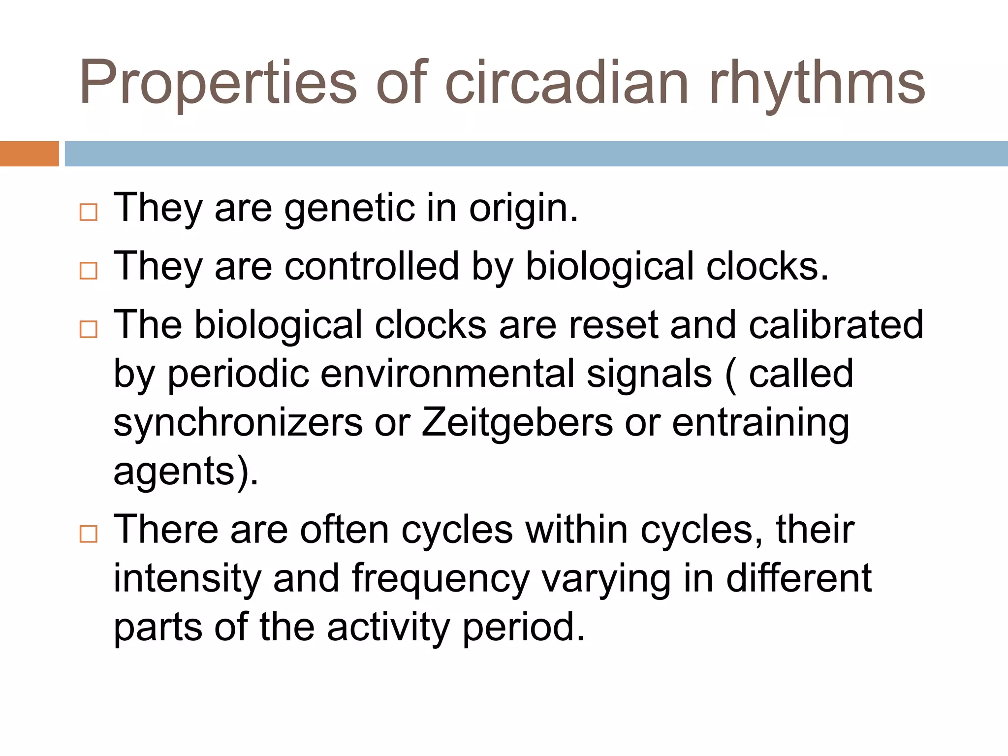 Biological rhythms | PPTX