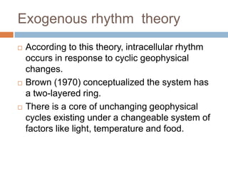 Biological rhythms | PPTX