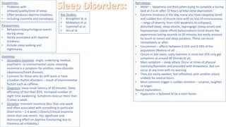 Biological rhythms and sleep | PPTX