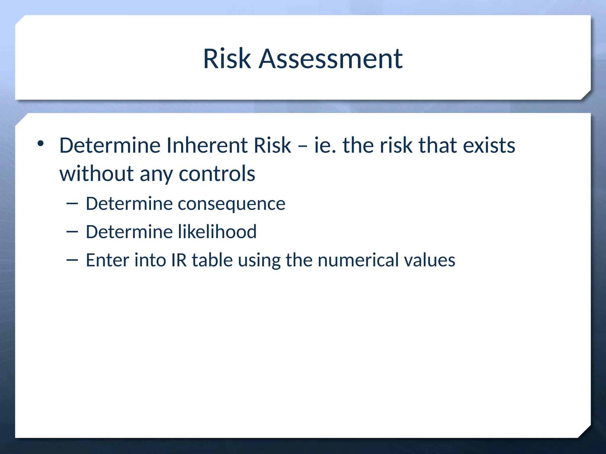 Biological Risk Assessment introductions | PPTX