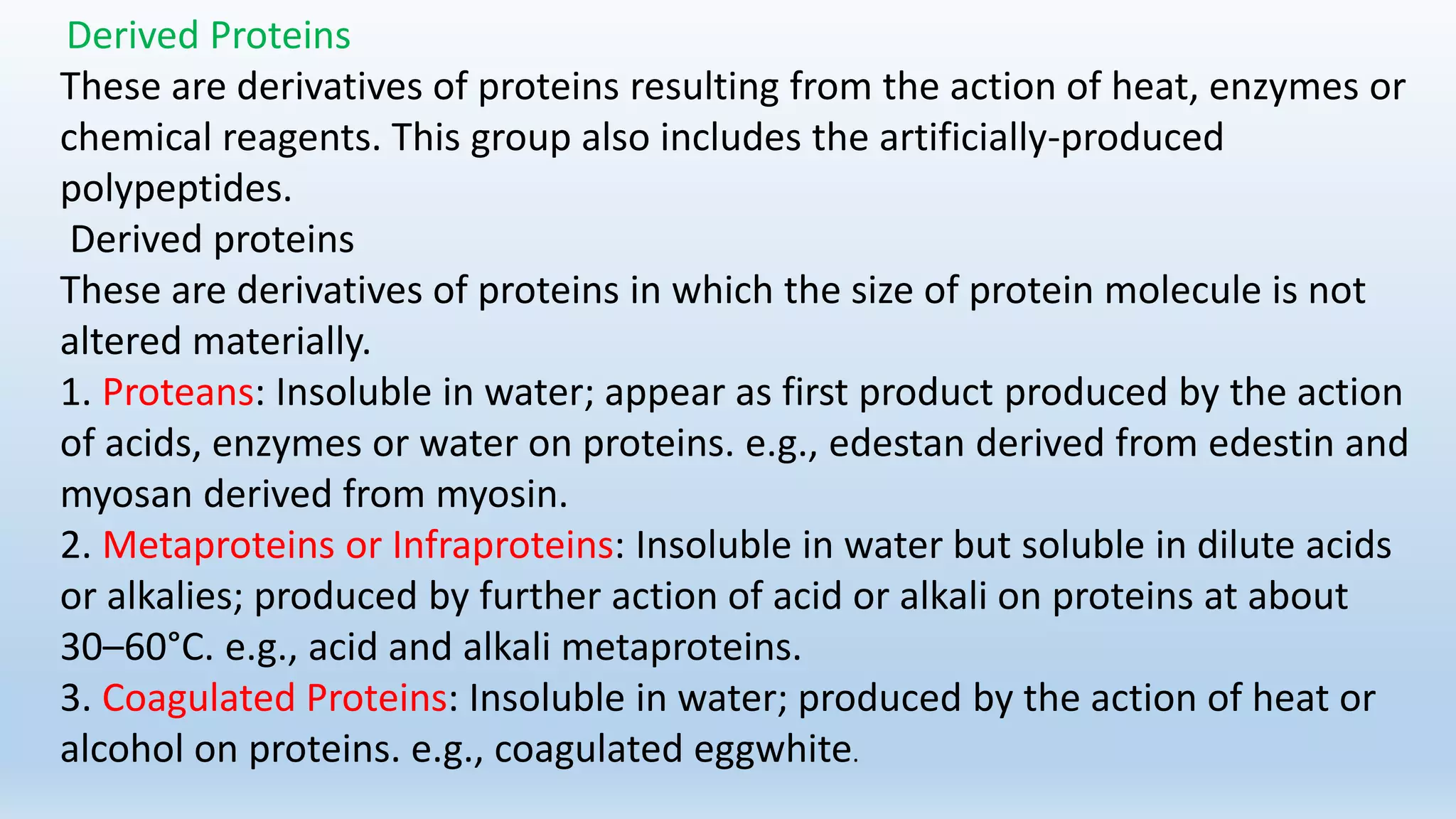Biological roles of proteins | PPTX