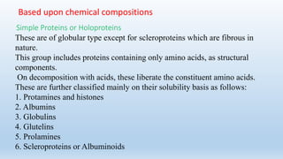 Biological roles of proteins | PPTX