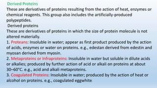 Biological roles of proteins | PPTX