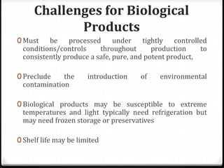 Biologicals | PPTX