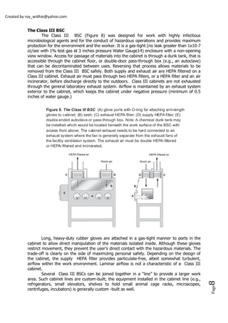 Biological safety cabinet | PDF