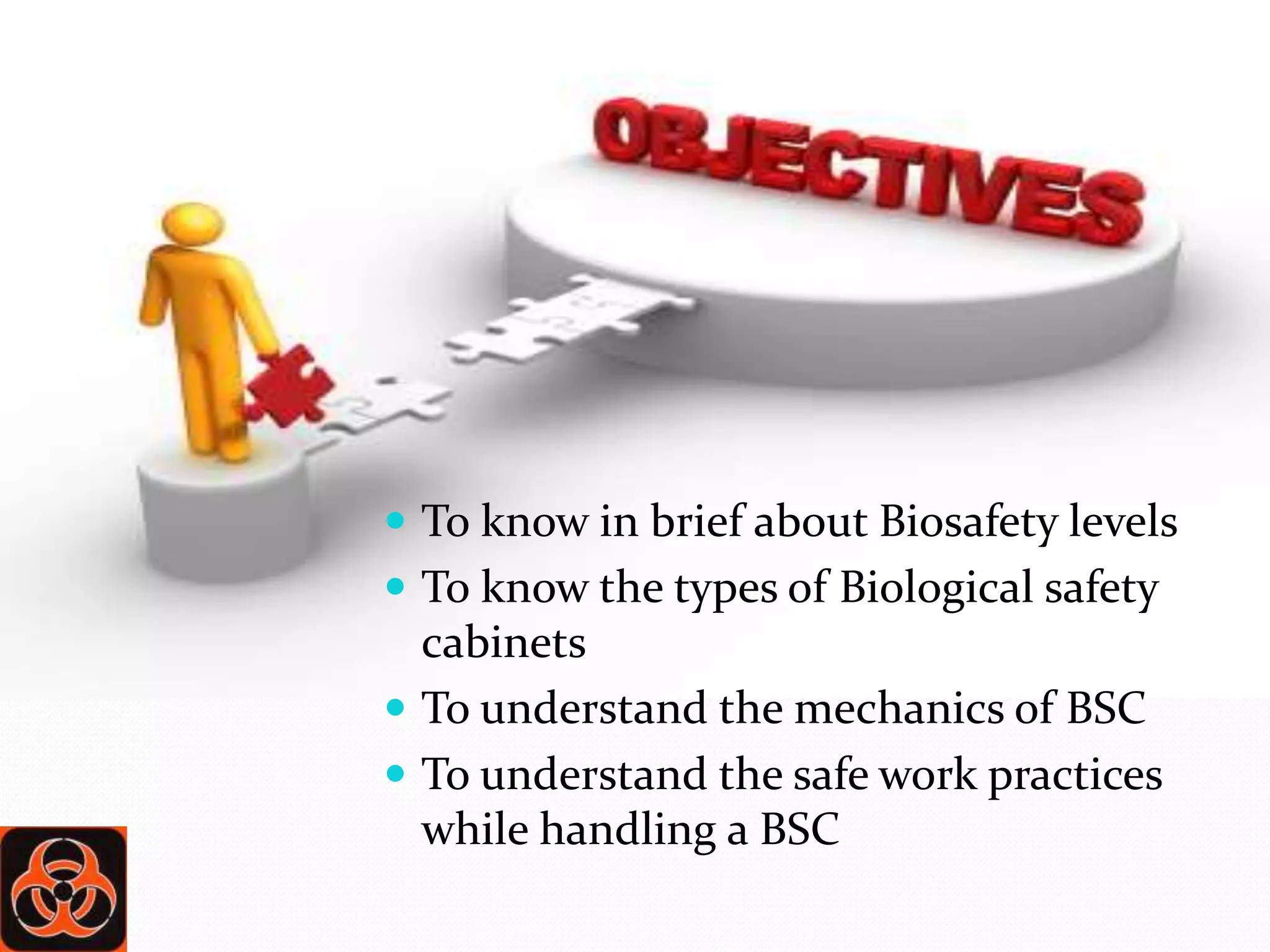 Biological safety cabinets and its Use In Culturing | PPTX