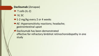 Biologicals in uveitis | PPTX
