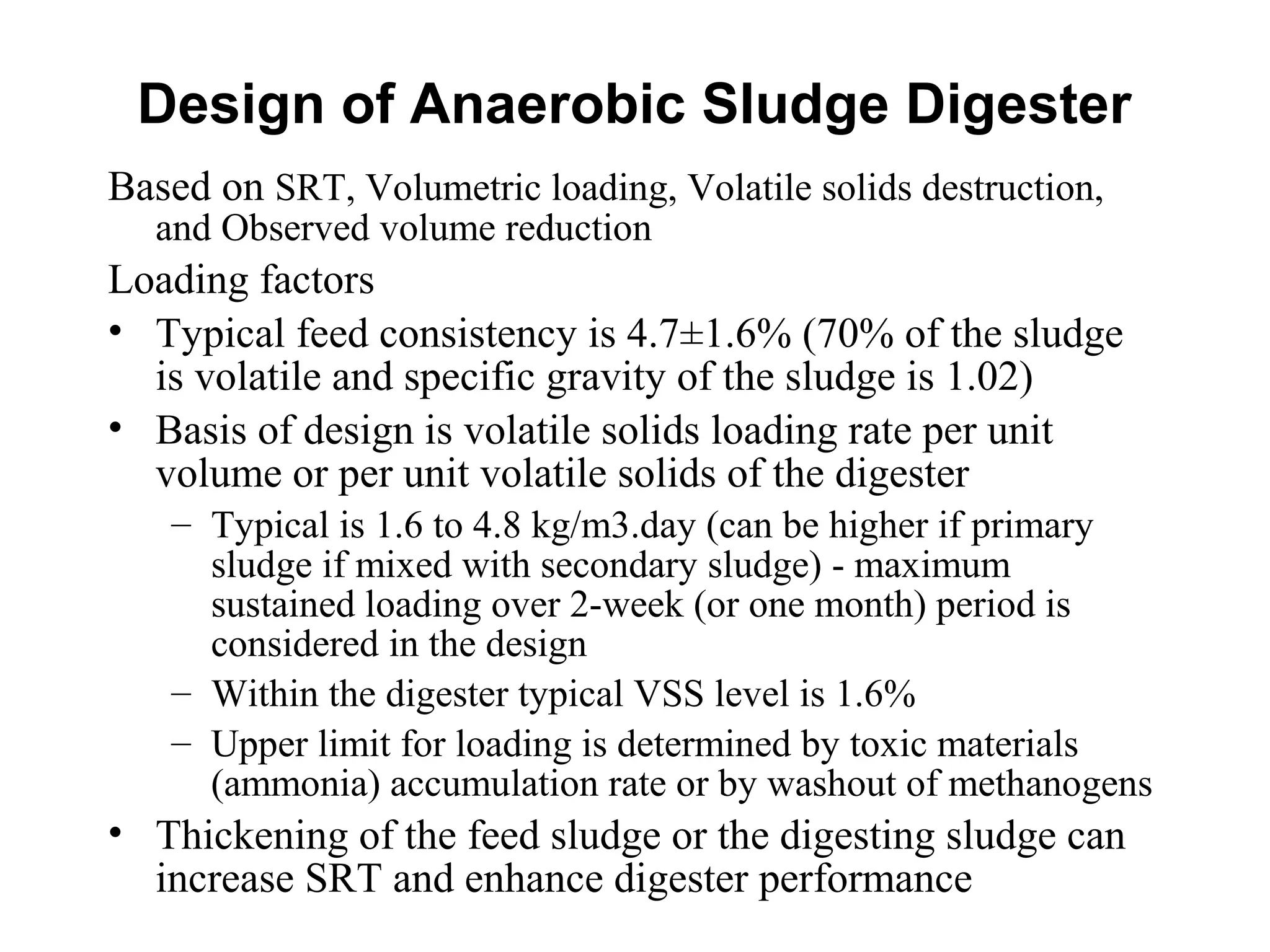 Biological sludge digestion | PPT