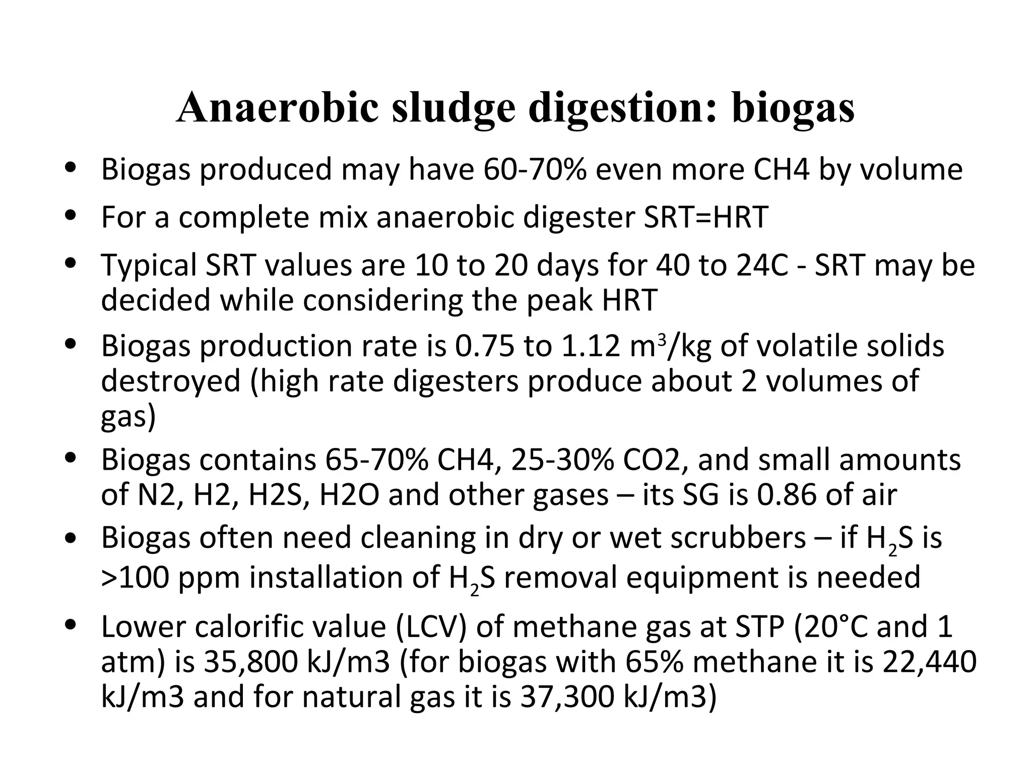 Biological sludge digestion | PPT