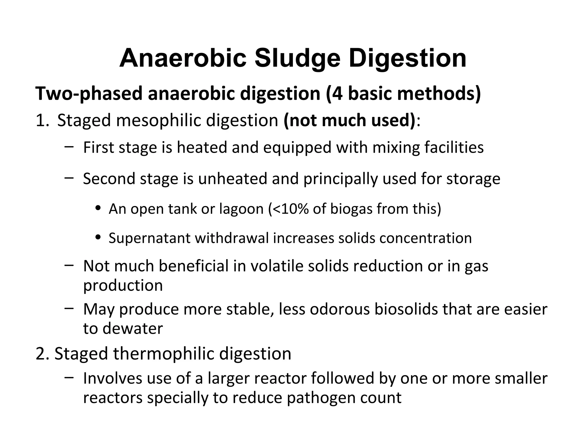 Biological sludge digestion | PPT
