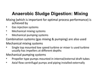 Biological sludge digestion | PPT