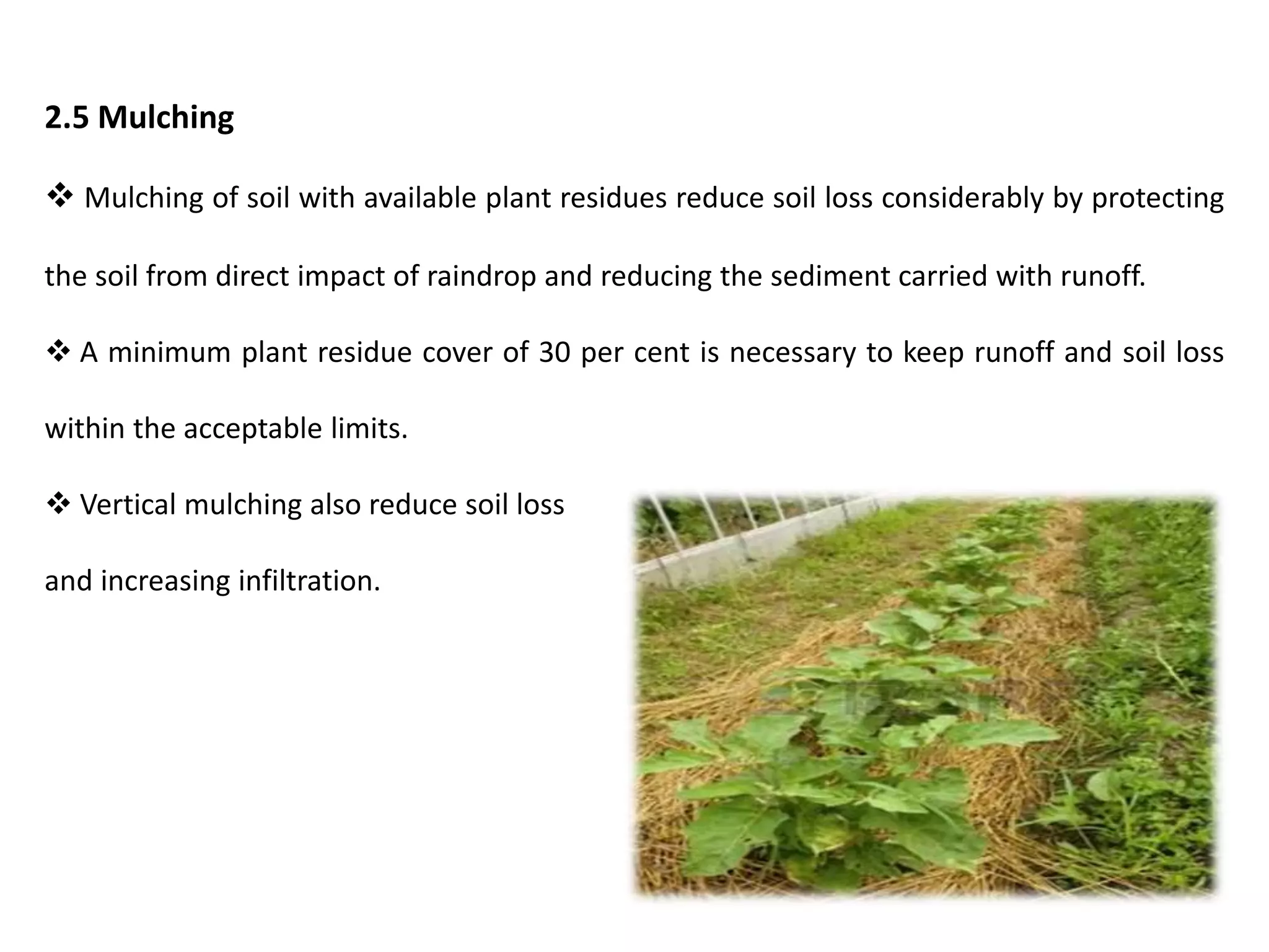 Biological soil conservation methods | PPTX