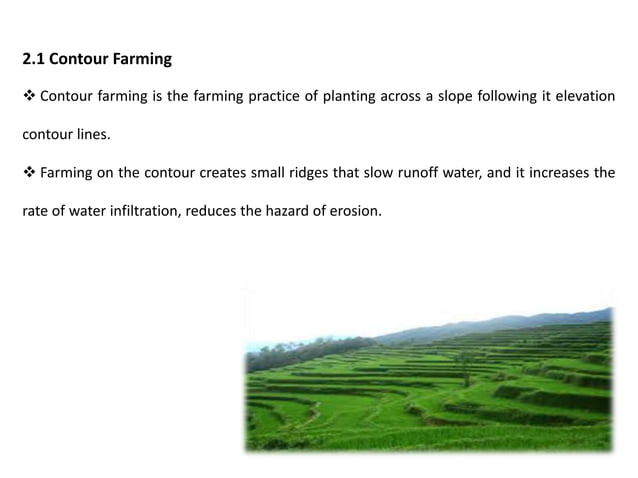 Biological soil conservation methods | PPTX