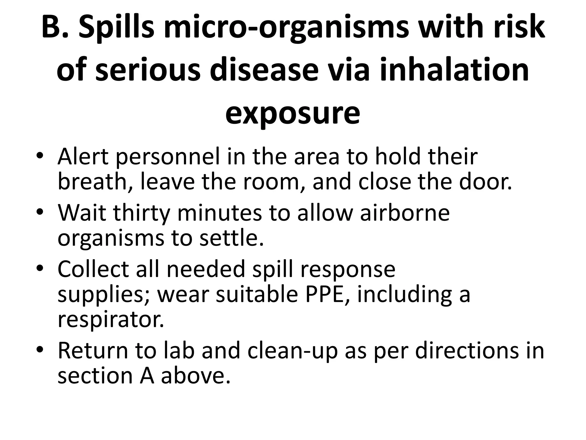 Biological Spills Clean-up Procedures.ppt