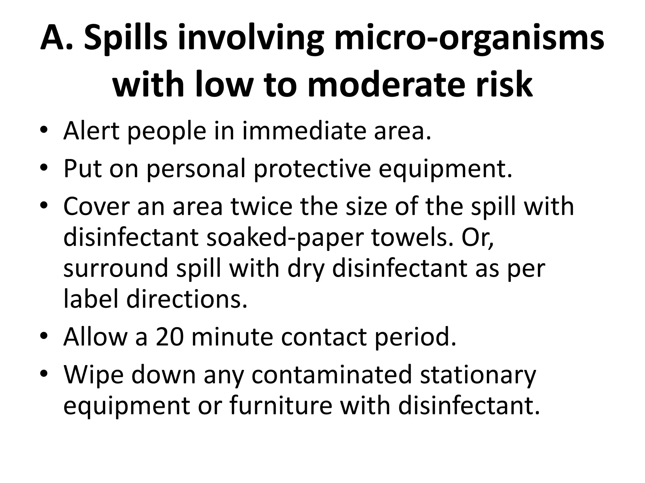 Biological Spills Clean-up Procedures.ppt