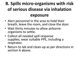 Biological Spills Clean-up Procedures.ppt