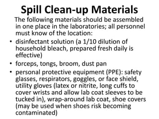 Biological Spills Clean-up Procedures.ppt