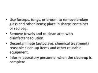 Biological Spills Clean-up Procedures.ppt