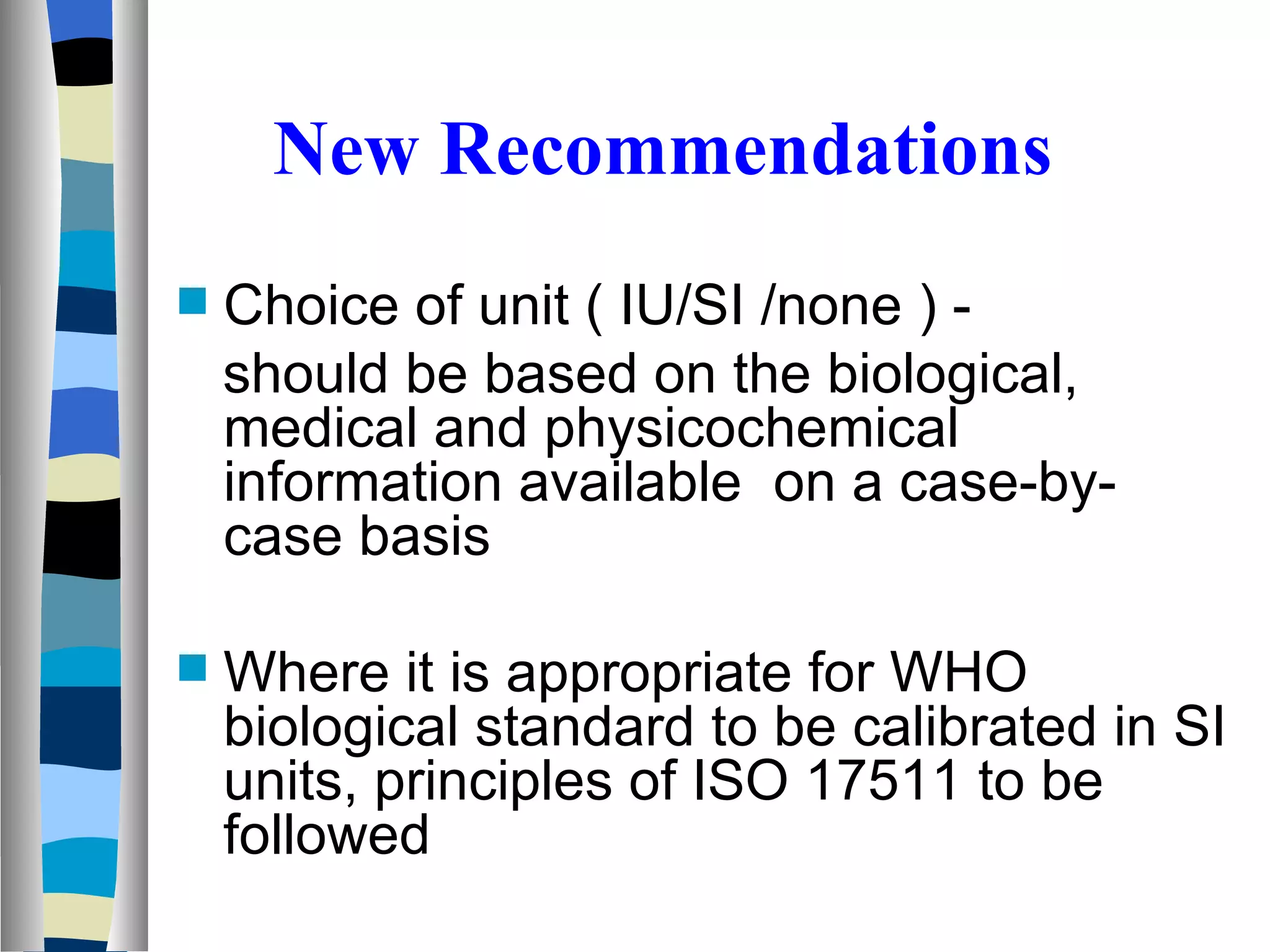 Biological standardisation programme who | PPT