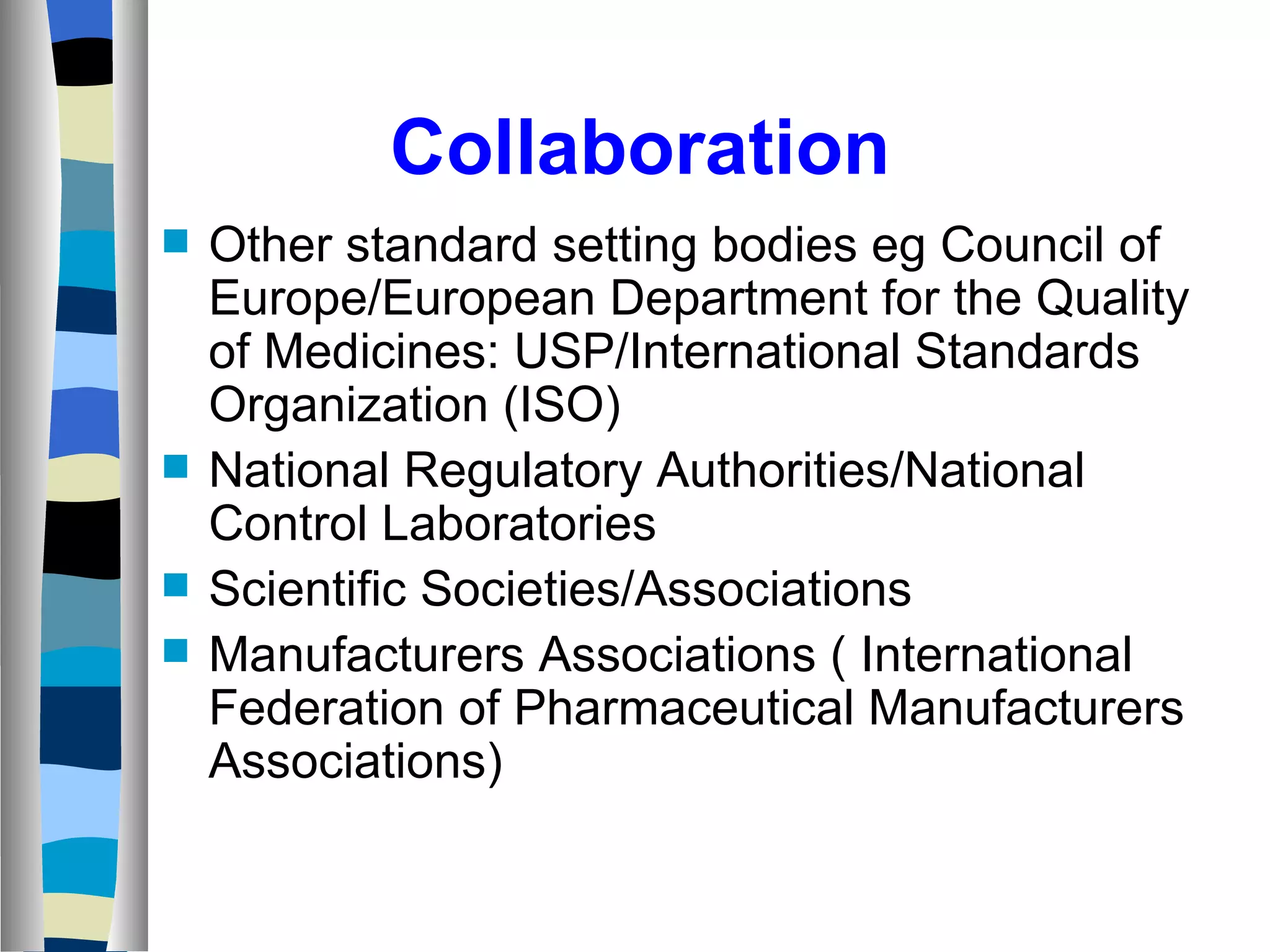 Biological standardisation programme who | PPT