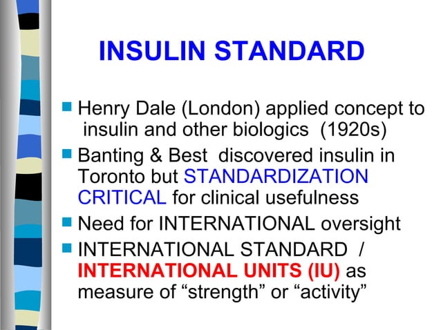Biological standardisation programme who | PPT | Infectious Diseases ...