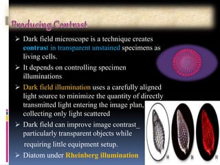 Dark field Microscope | PPTX