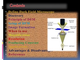 Dark field Microscope | PPTX