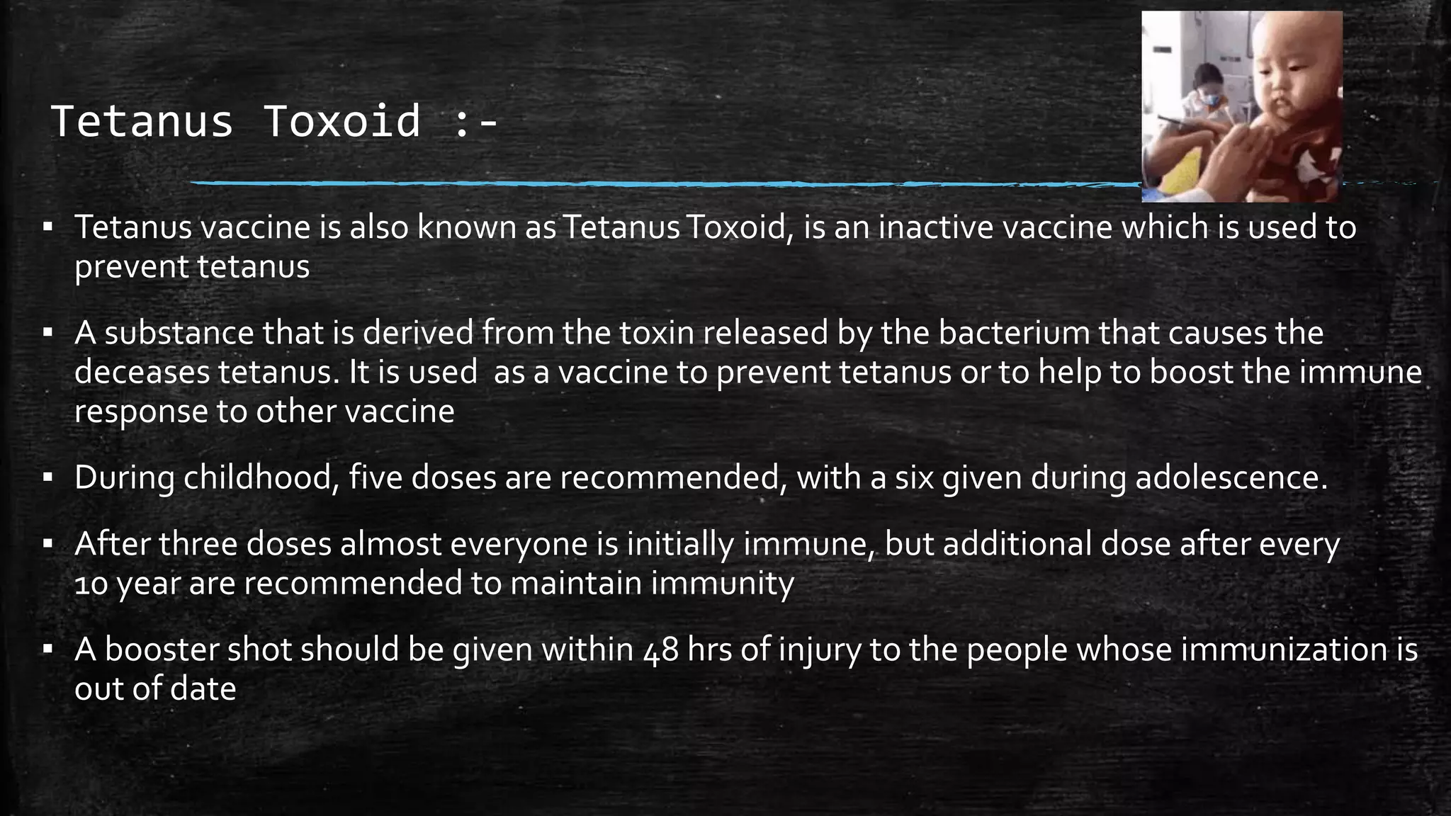 Biological test and assay tetanus toxoid adsorbed | PPTX