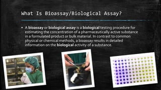 Biological test and assay tetanus toxoid adsorbed | PPTX