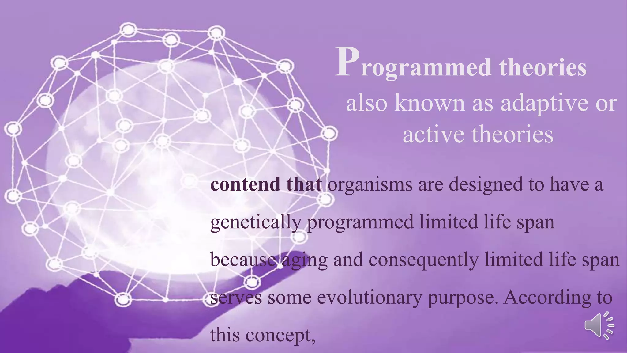 Biological theories of aging | PPTX