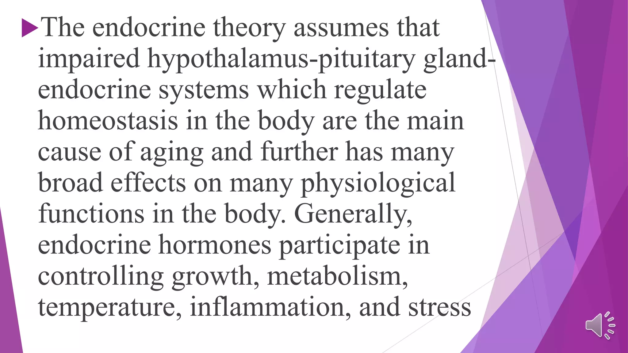 Biological theories of aging | PPTX