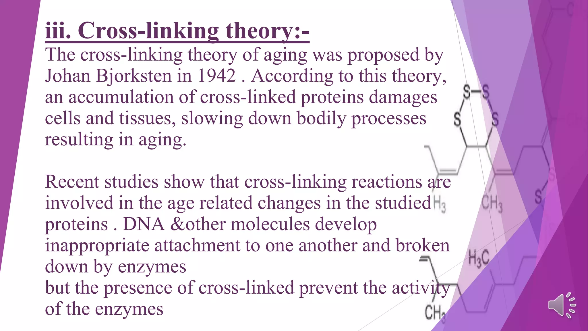 Biological theories of aging | PPTX