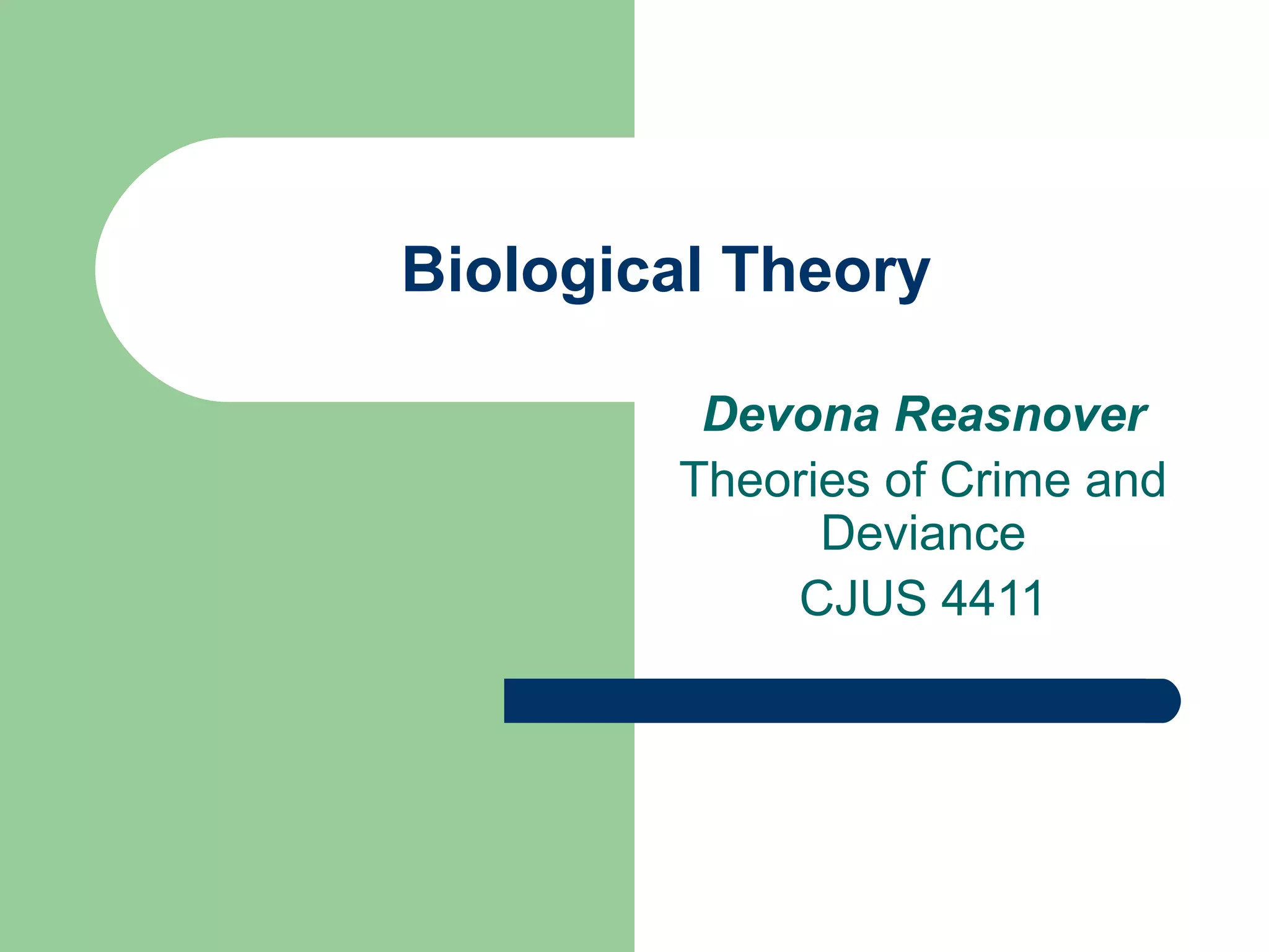 Biological theory | PPT