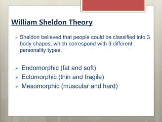 Biological theory of crime | PPTX