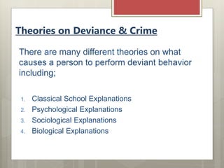 Biological theory of crime | PPTX