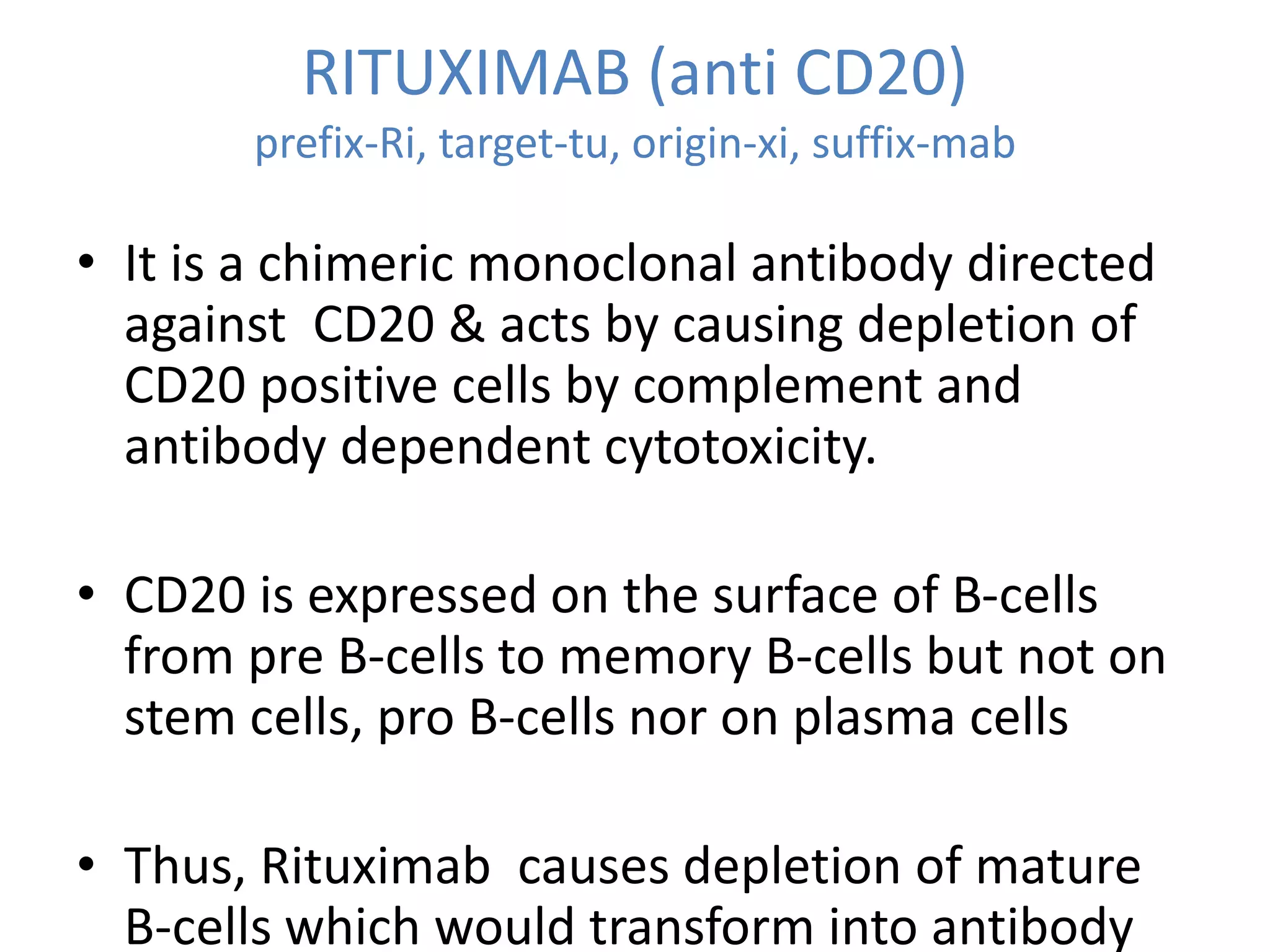 Biologicals in Dermatology (Part 2) | PPTX
